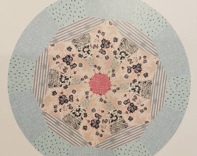 CHELSEA QUILT Sue Daley Quilt Pattern Paper Piecing Design Booklet ...