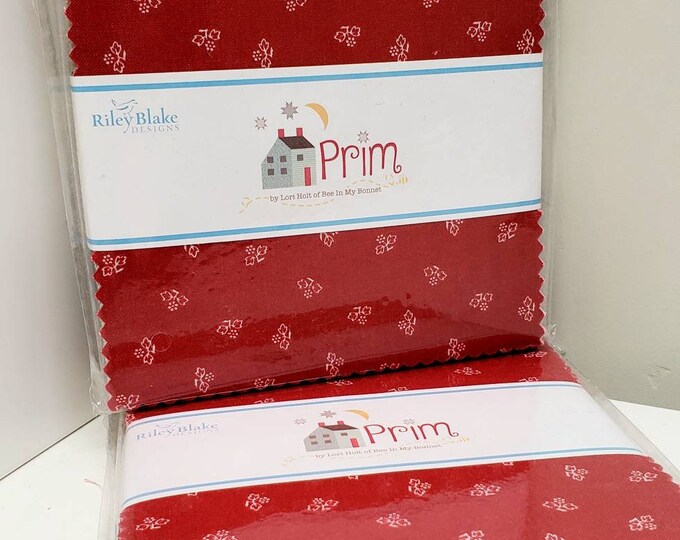 PRIM - 5" Charm Pack - Stacker - Lori Holt - Riley Blake Designs - New ...