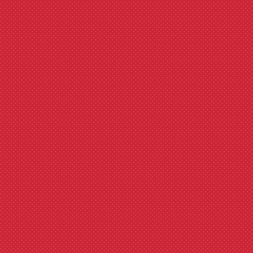 SO RUBY Christmas Red Tonal Pin Dots - Carina Gardner - 100% Cotton ...
