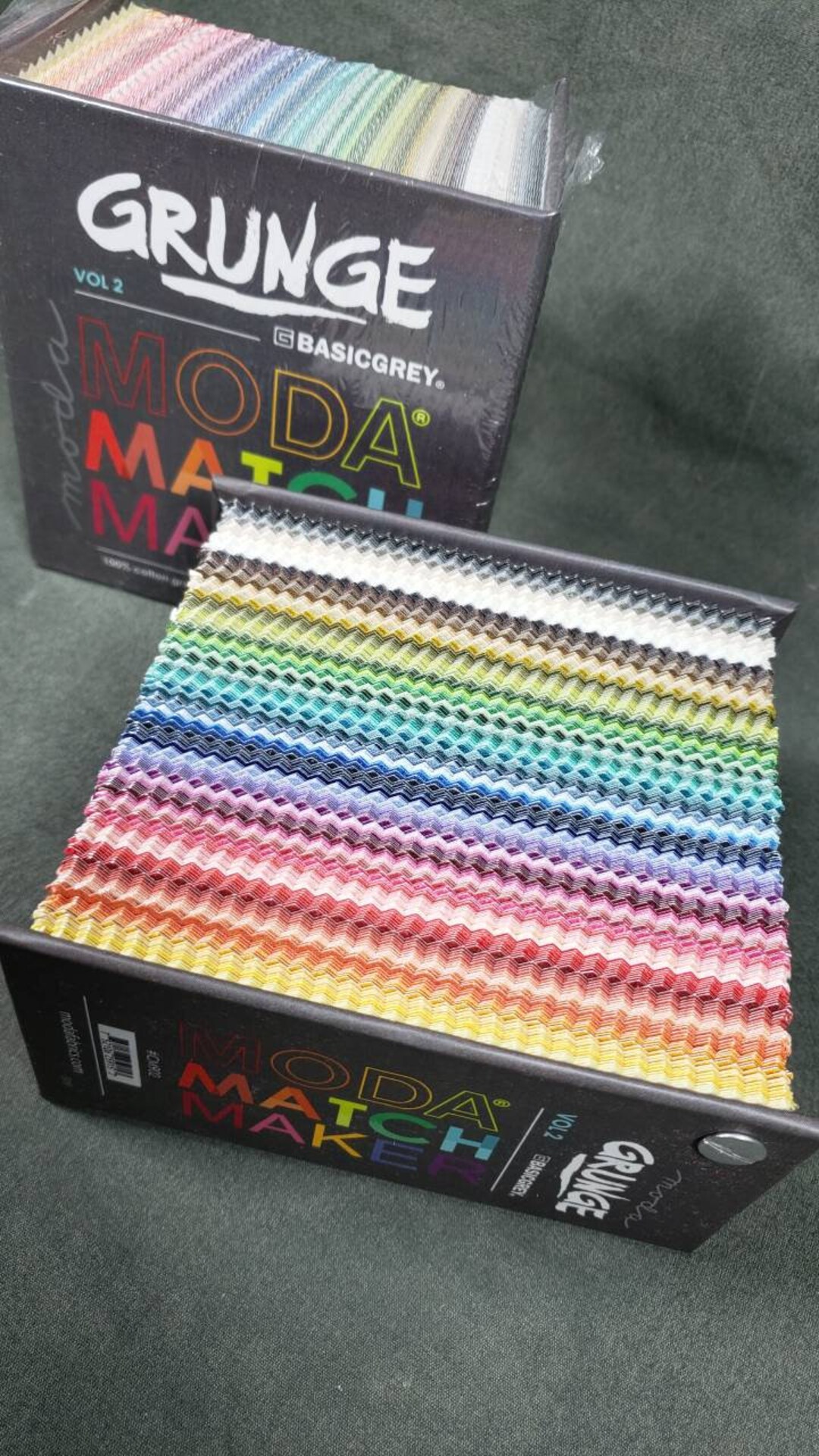 GRUNGE Basic Grey Color Swatch Card Deck Moda LAST ONE - Etsy