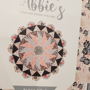 Sue Daley Abbie Number 3 Pack EPP Quilt Pattern - Paper Piecing Design ...