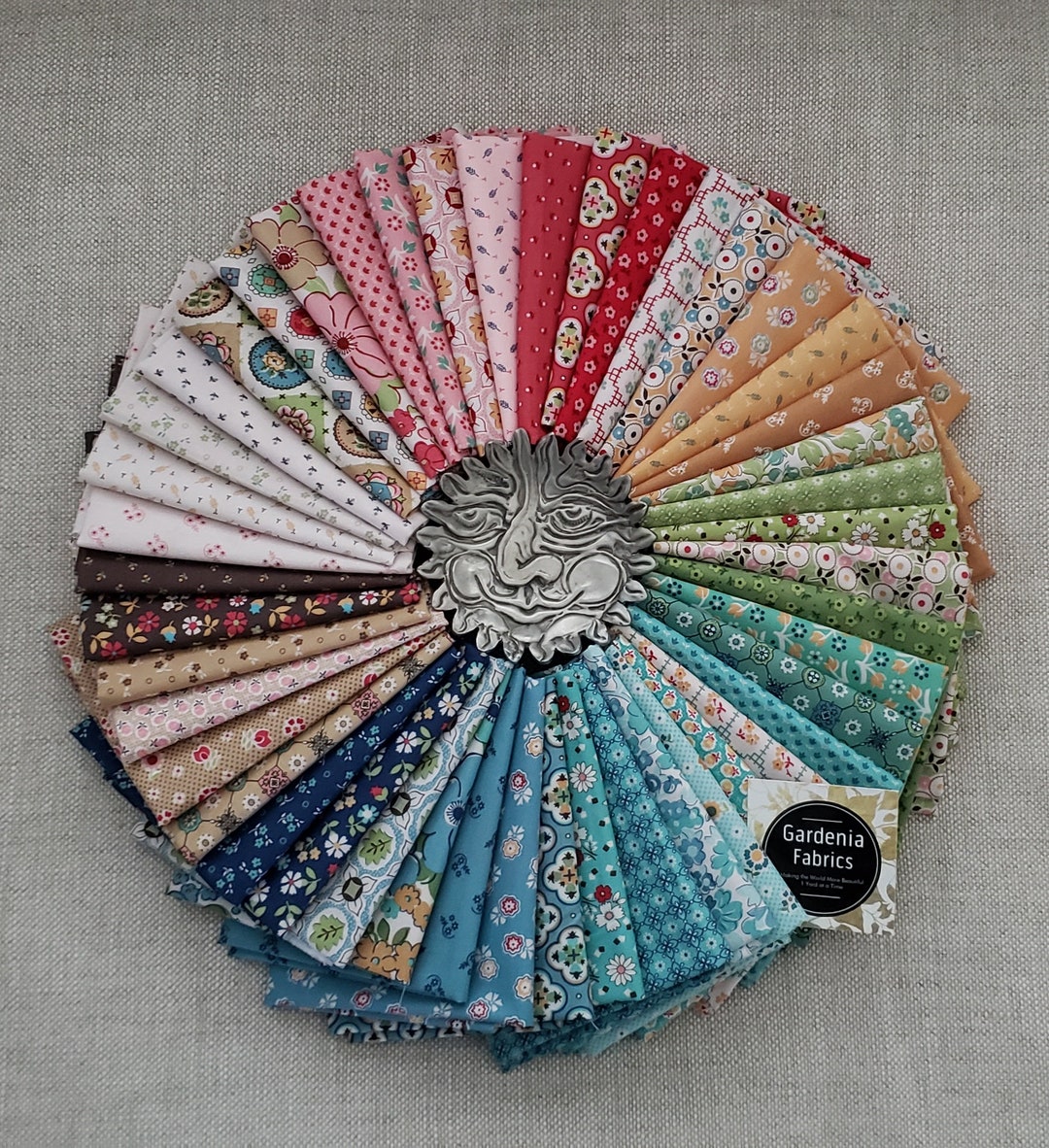 MERCANTILE 46 Fat Quarter Bundle Lori Holt Hand Cut Bundle 100% Cotton ...