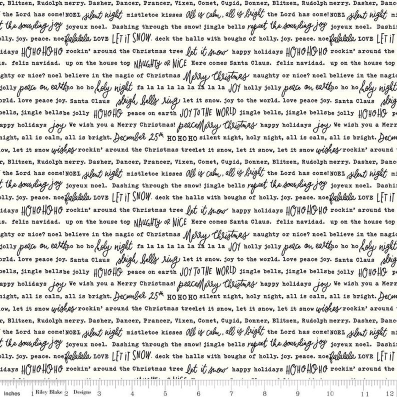 CHARMING CHRISTMAS Words Text Cloud Christmas Kelsey Carlson 100% ...