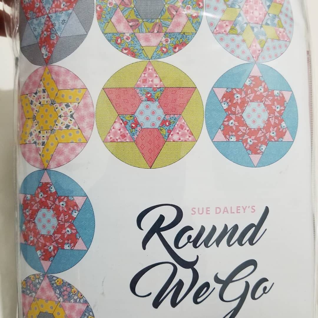 Sue Daley ROUND WE GO Quilt Pattern: Paper Piecing Design Booklet ...