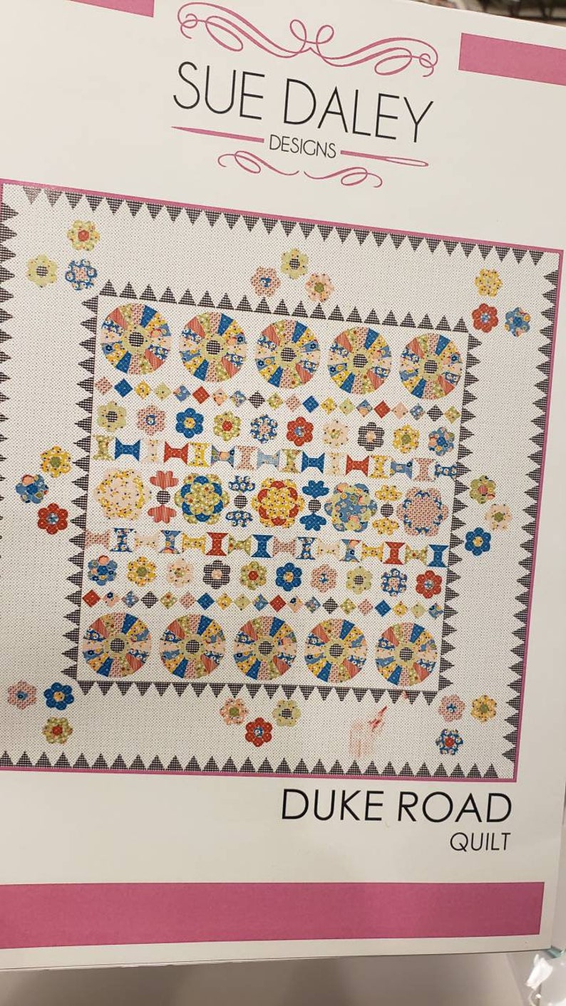 Sue Daley DUKE ROAD Quilt Pattern: Paper Piecing Design - Etsy