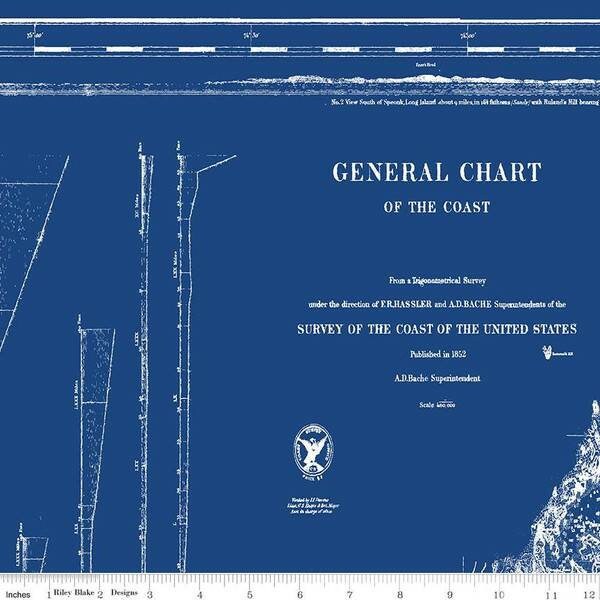 Nautical Fabric - Etsy