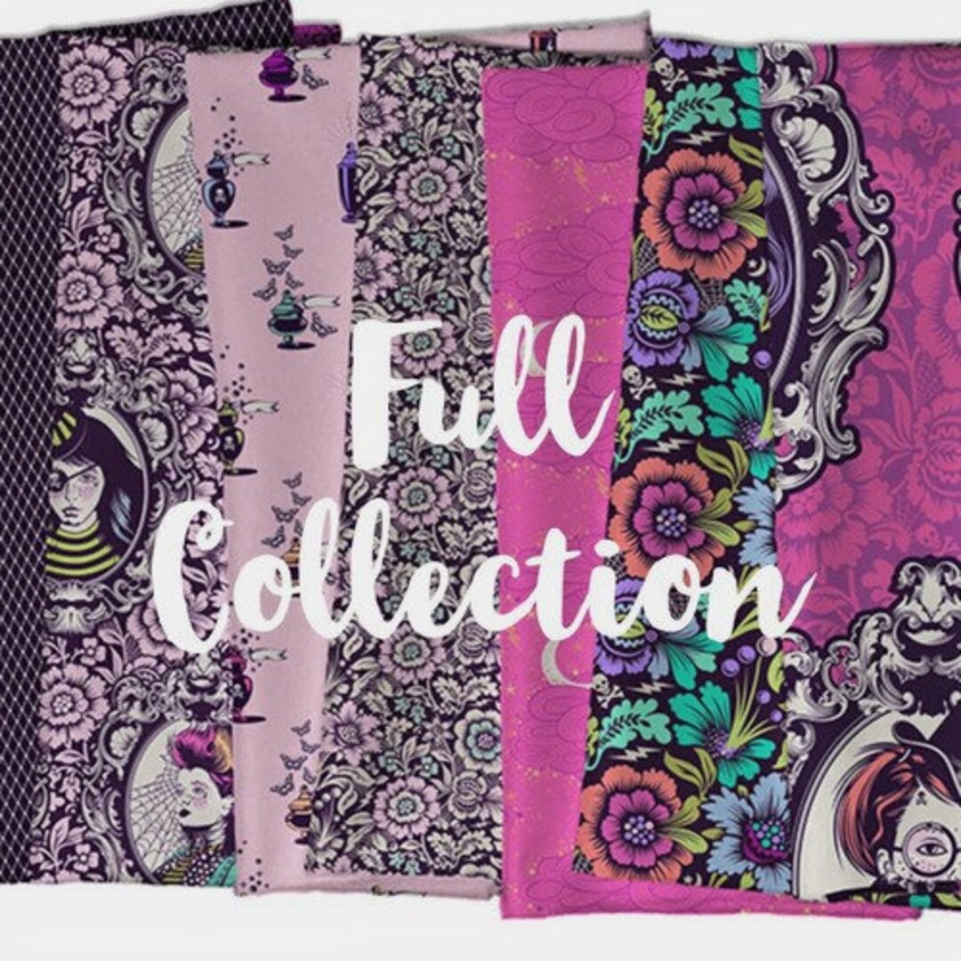NIGHTSHADE Deja Vu Full 8 Yard Collection Tula Pink - 100% Cotton ...