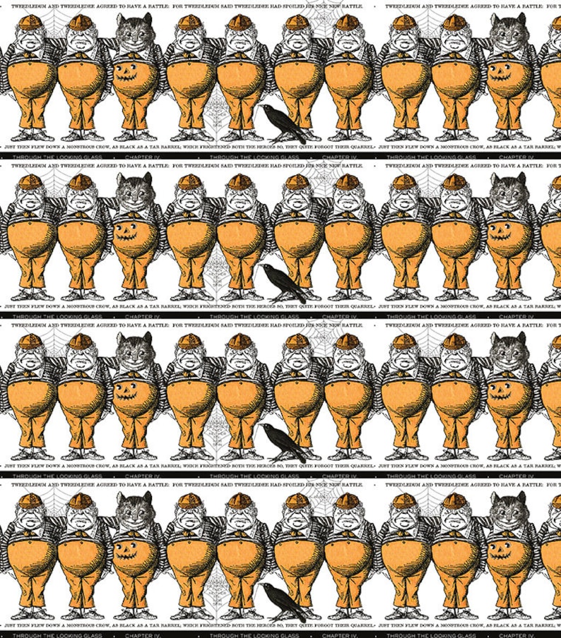 MAD MASQUERADE - Border Stripe - Halloween - J Wecker Frisch - 100% ...