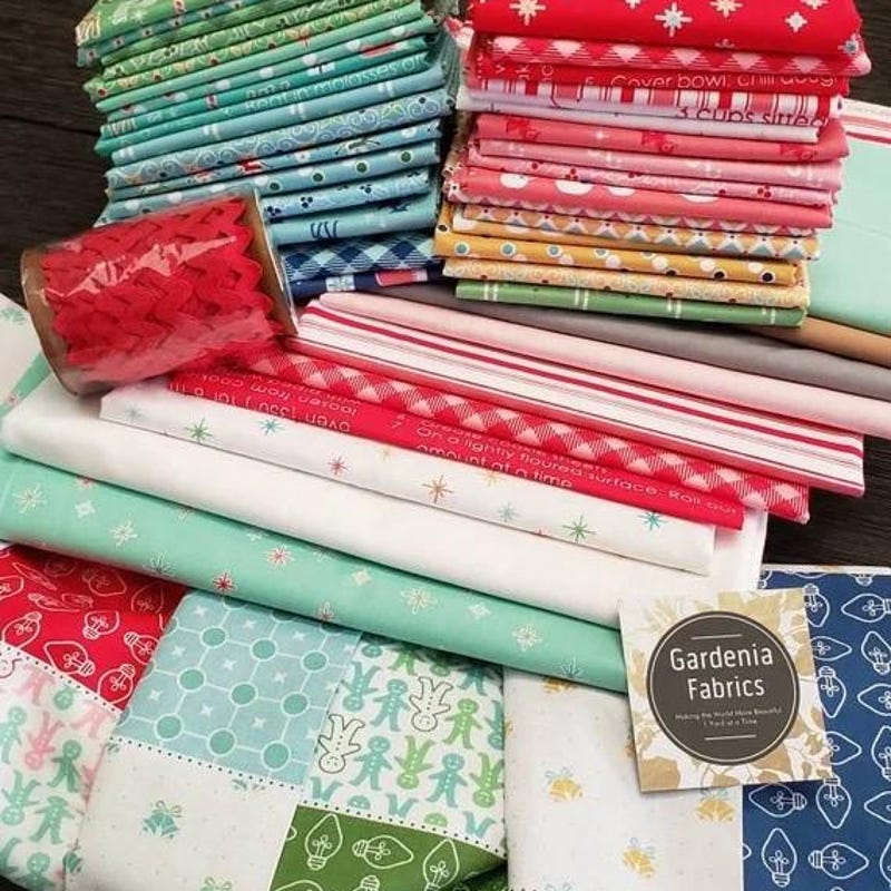 Christmas Town Quilt Kit - Etsy