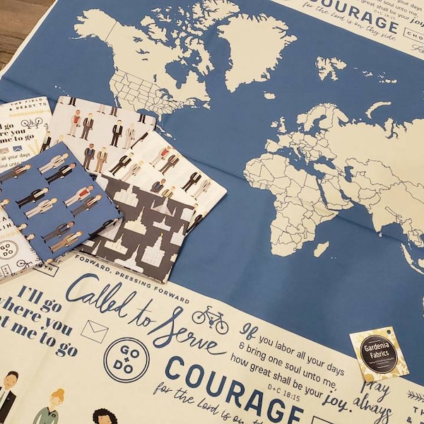 Lds Missionary Fabric - Etsy