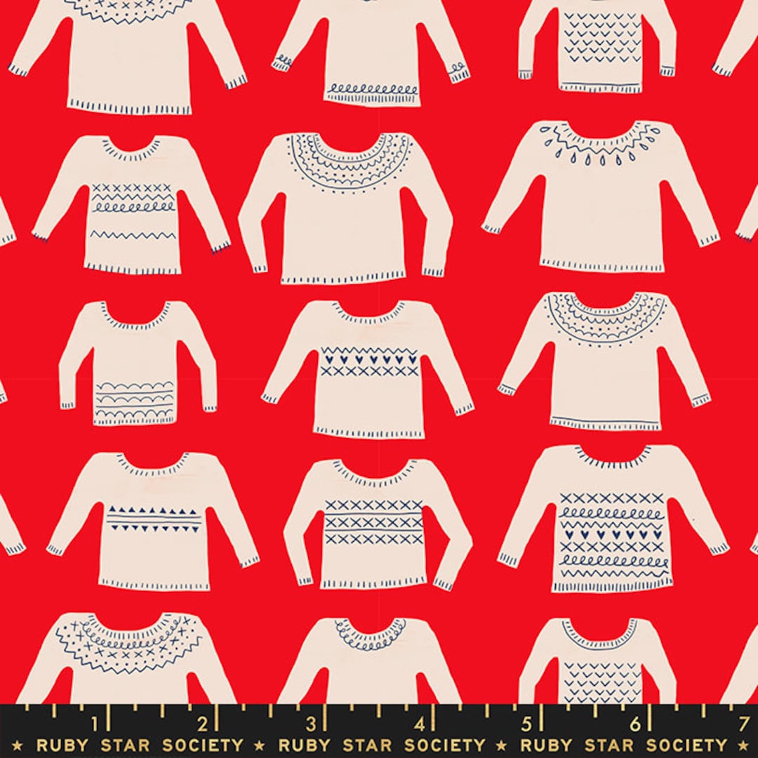 JOLLY DARLINGS - My Favorite Sweater - Dark Ruby - Ruby Star Society ...