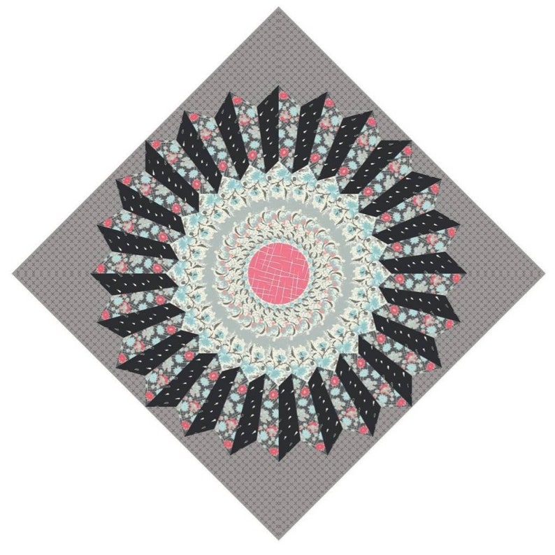 Sue Daley Abbie Number 8 Pack EPP Quilt Pattern - Paper Piecing Design ...