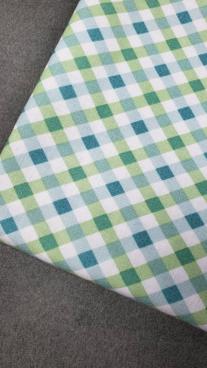 Perfect Party Green Birthday Plaid Lindsay Wilkes of Cottage | Etsy