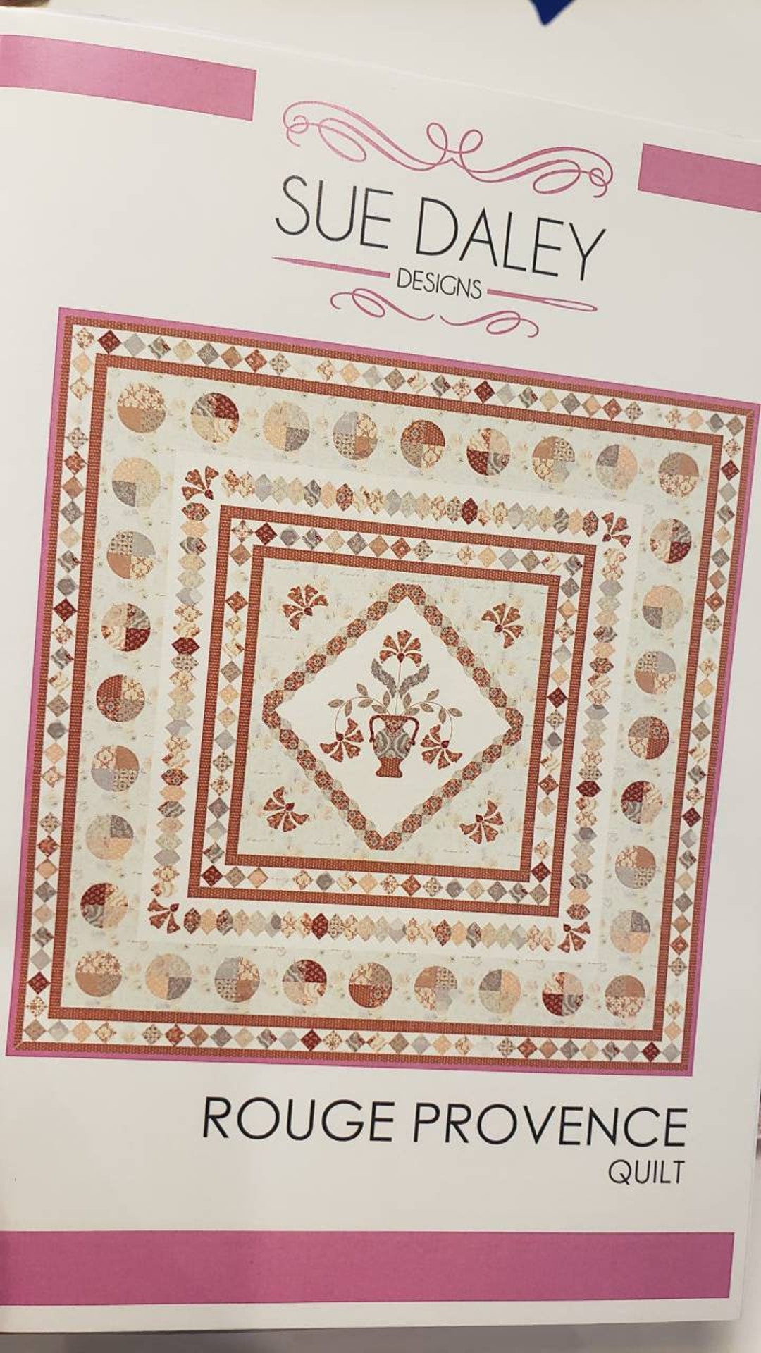 Sue Daley ROUGE PROVENCE Quilt Pattern: Paper Piecing Design Booklet ...
