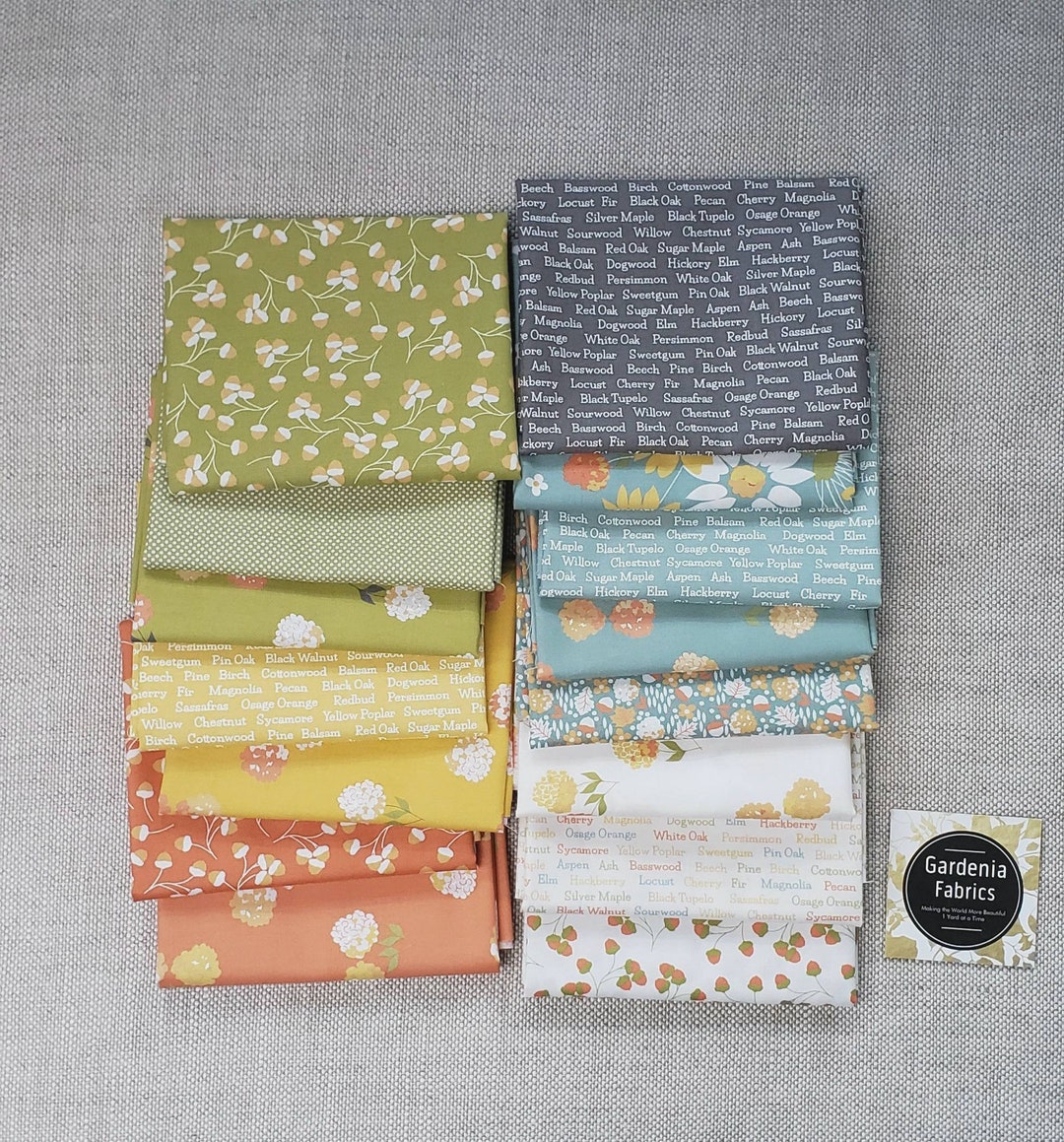 COZY UP 15 Fat Quarter Bundle New Cotton Quilting Fabric Curated Bundle ...