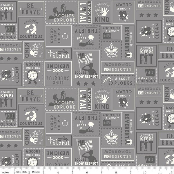 Boy Scout Fabric - Etsy