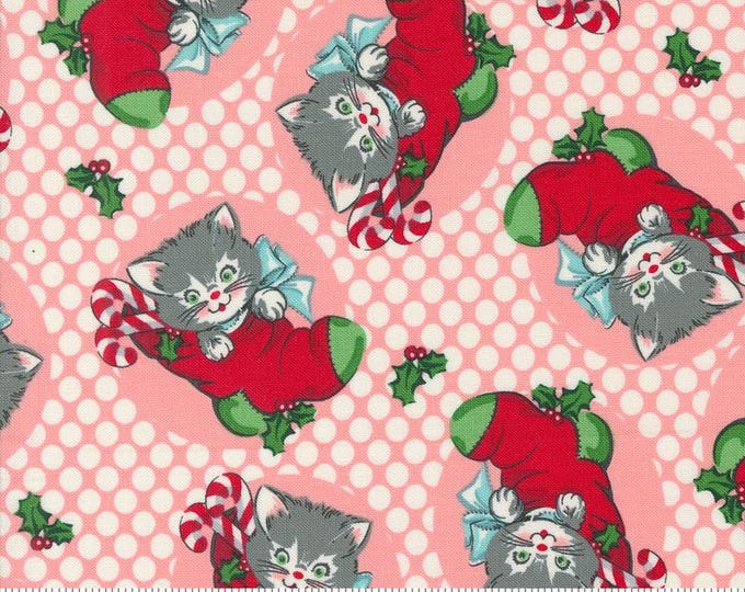 KITTY CHRISTMAS Kitty Dots Stockings Cheeky Pink Urban Chiks Christmas ...