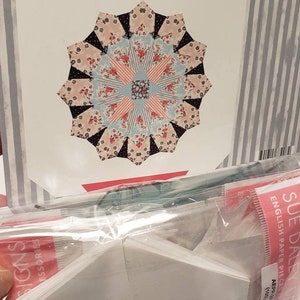 Sue Daley Abbie Number 2 Pack EPP Quilt Pattern - Paper Piecing Design ...