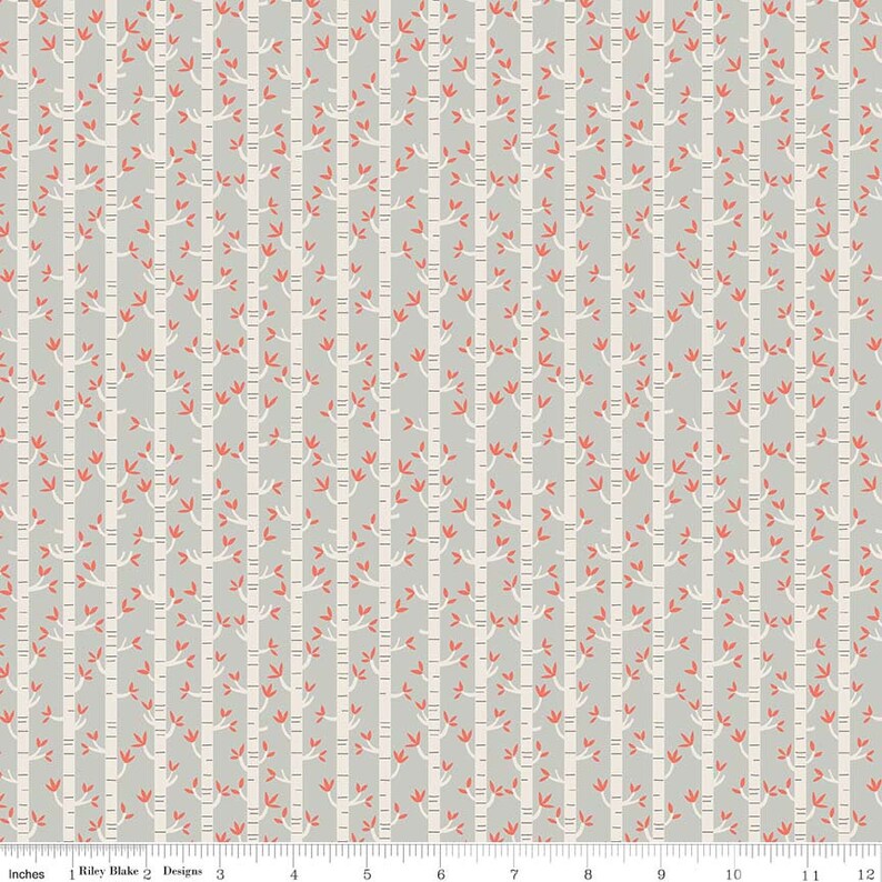 JOEY by Deena Rutter Branches in Cream Riley Blake Designs - Etsy