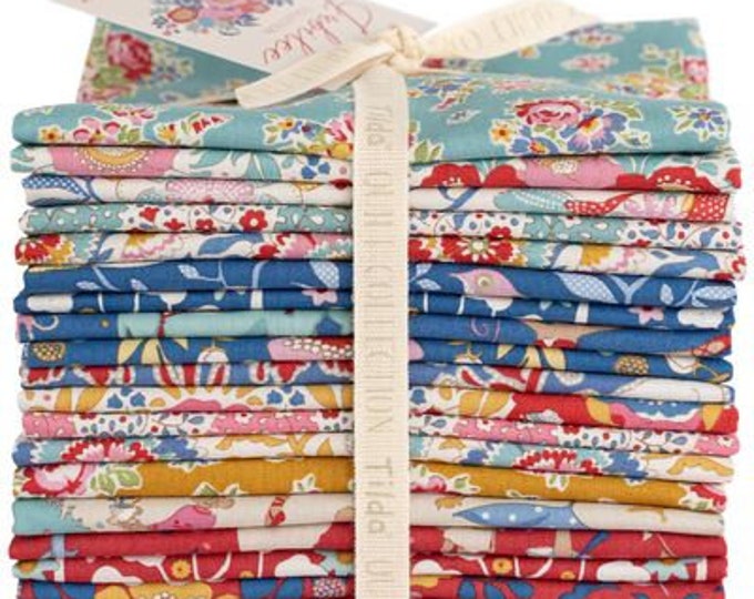 CHIC ESCAPE 20 Fat Quarter Bundle Tilda Fabric Factory Cut Bundle - Etsy
