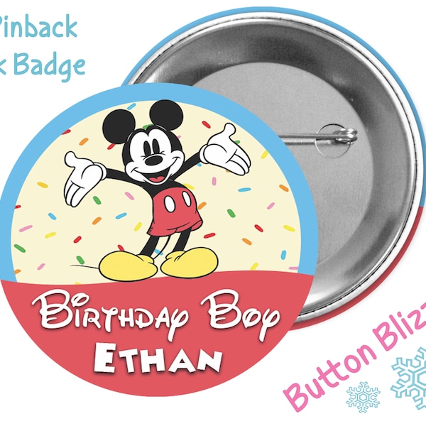 Birthday Boy Pin - Etsy