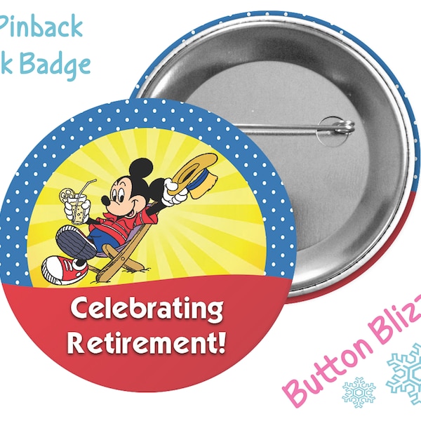 Mickey Retirement - Etsy