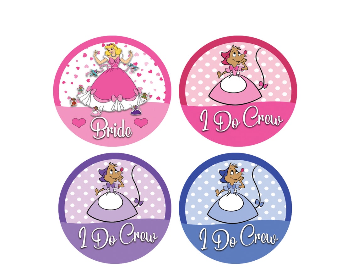 Cinderella Wedding Bride Button Princess Bridal Pin Disney | Etsy