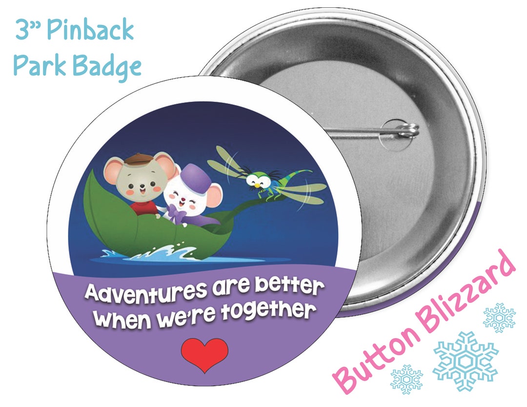 Adventures Are Better When We're Together - the Rescuers Button - Miss ...