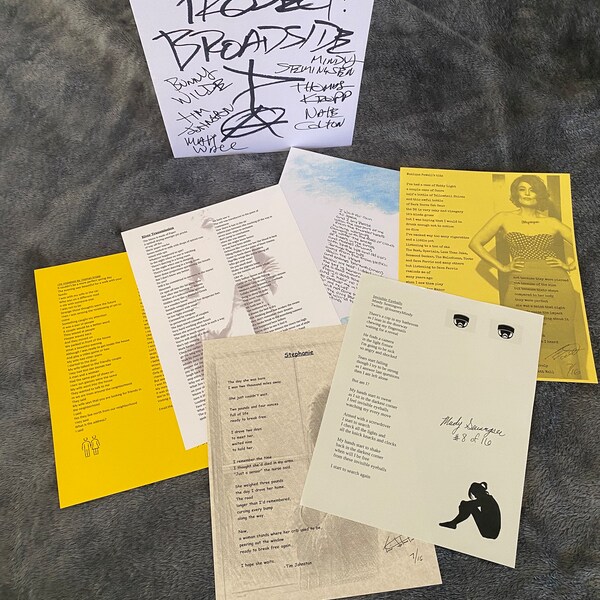 Poetry Broadside - Etsy