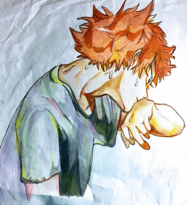 Haiku Hand-drawn Manga Screen Cap - Etsy