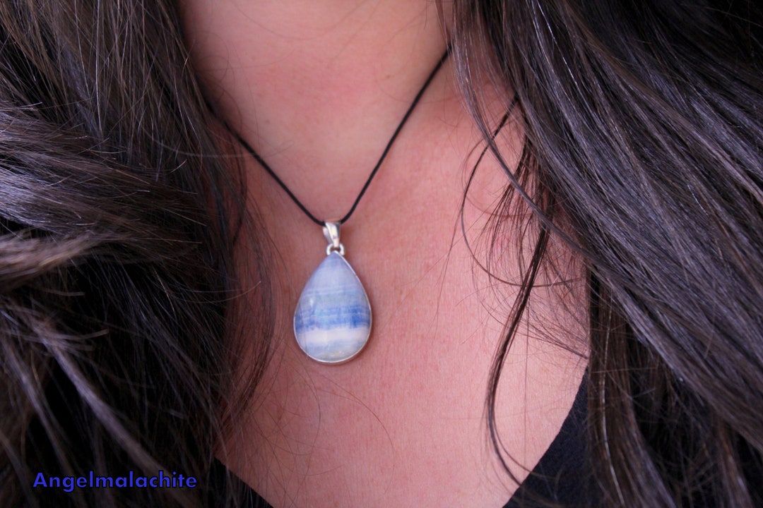 Men's/women's Necklace, Scheelite Necklace, Soothing, Purifying ...