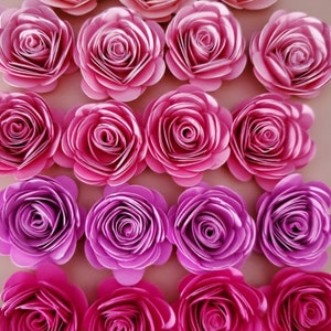 Rolled Paper Flowers Paper Flowers | Paper Roses| Rolled Paper Roses - Etsy