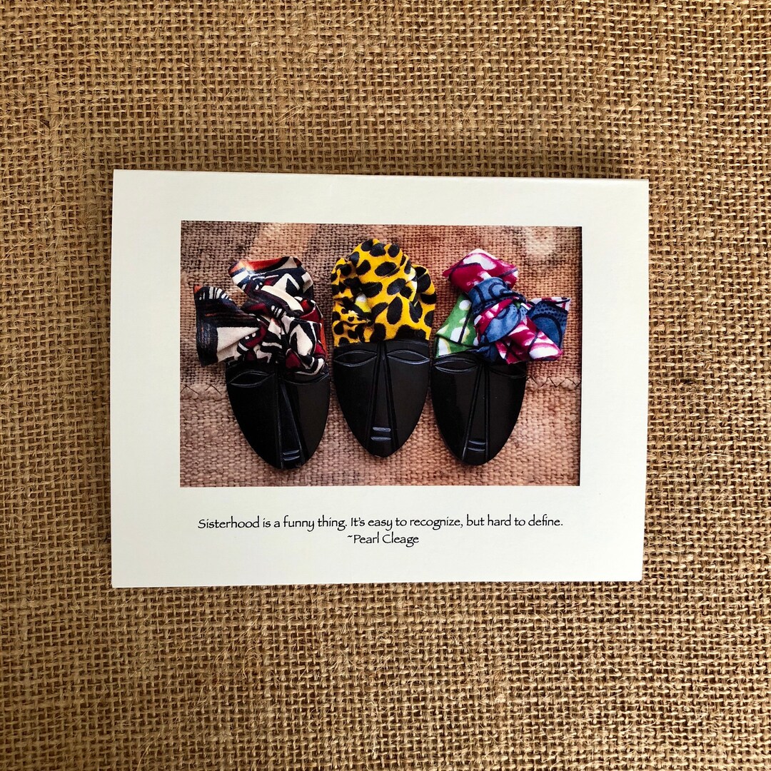 Afrocentric Note Card Set, Inspirational Quotes, Blank Inside - Etsy