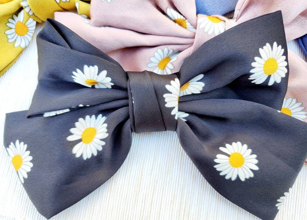 Cottagecore / Cottagecore Bows / Large Bows / Floral Hair Bows | Etsy