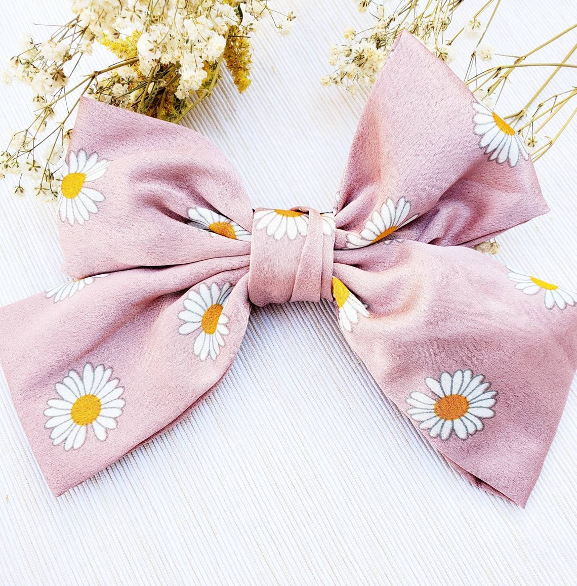 Cottagecore / Cottagecore Bows / Large Bows / Floral Hair Bows | Etsy