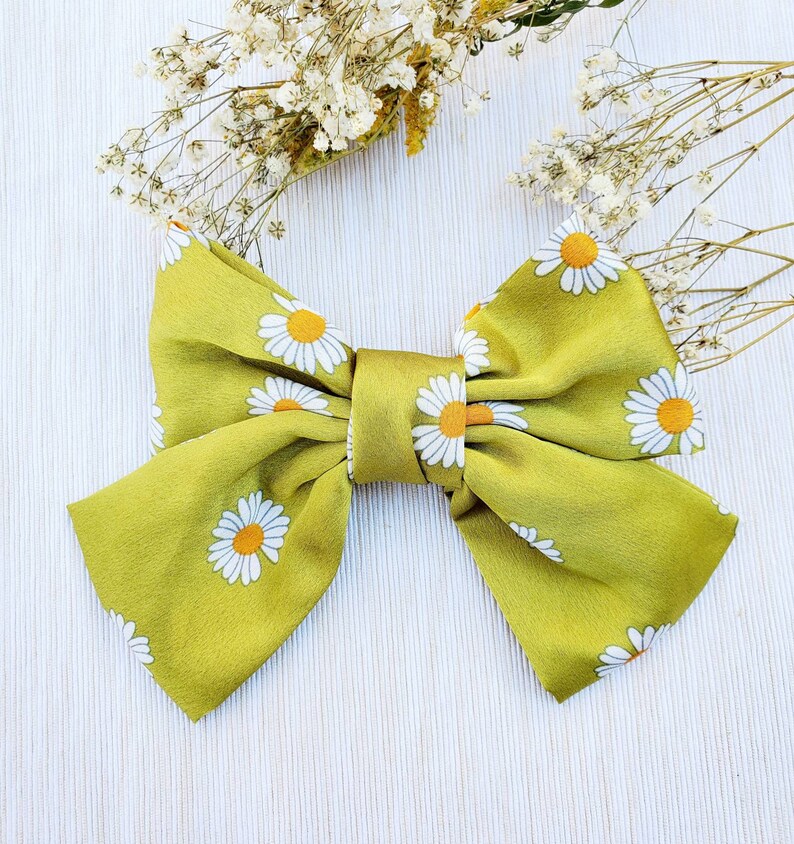 Cottagecore / Cottagecore Bows / Large Bows / Floral Hair Bows | Etsy