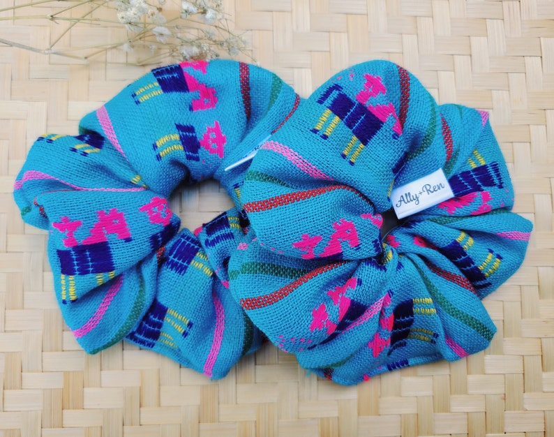 Mexican Scrunchies / Aztec Scrunchies / Sarape Scrunchies / Ethic ...