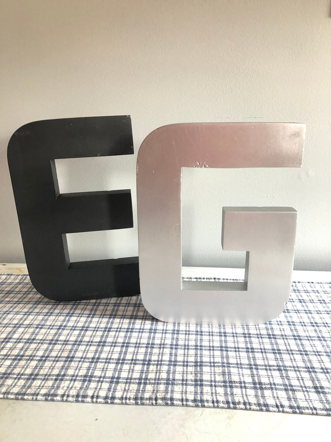 Reclaimed Wood Letters-repainted Letters From Business Sign - Etsy