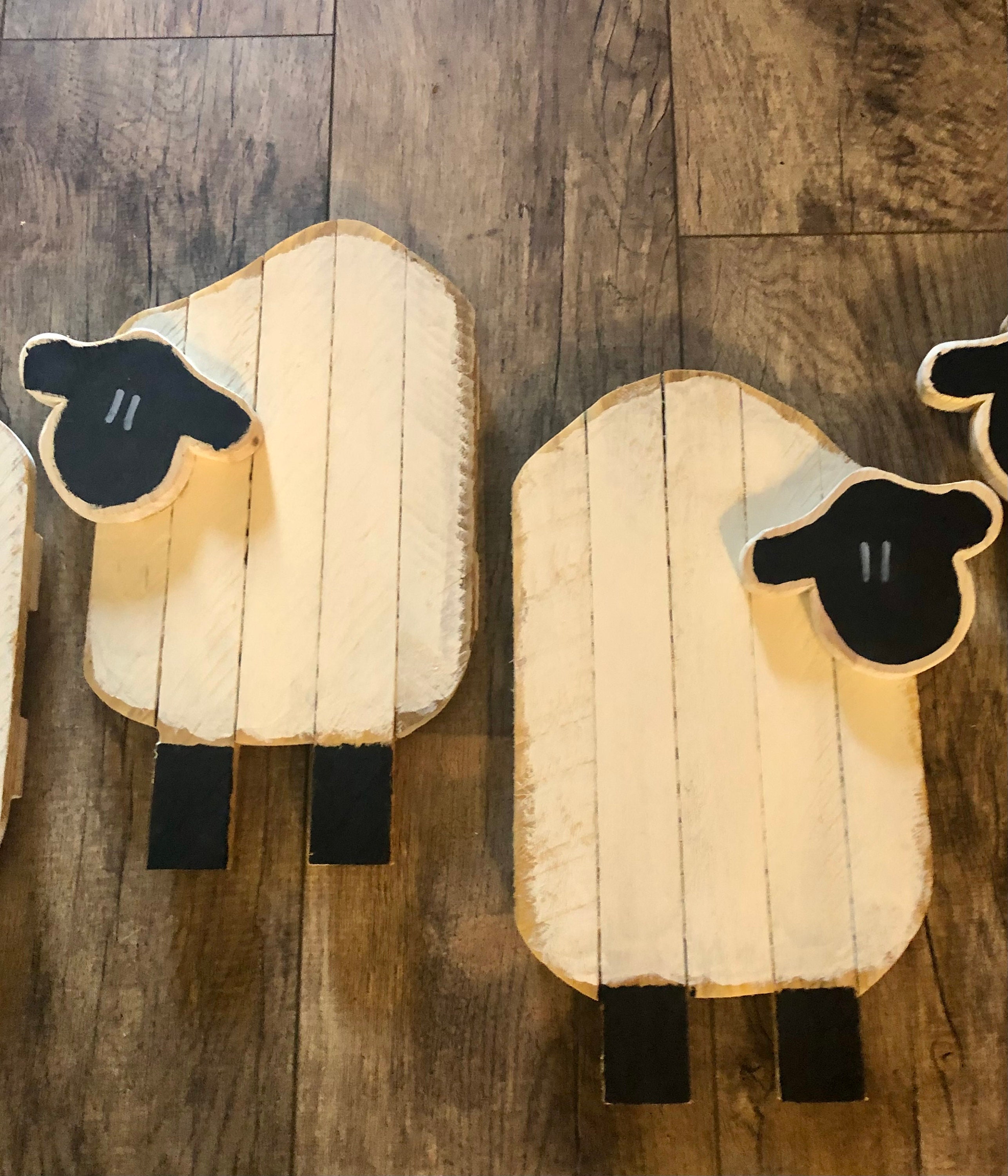Lath Sheep - Tall, Reclaimed Wood Sheep, Ready to Hang or Lean - Etsy