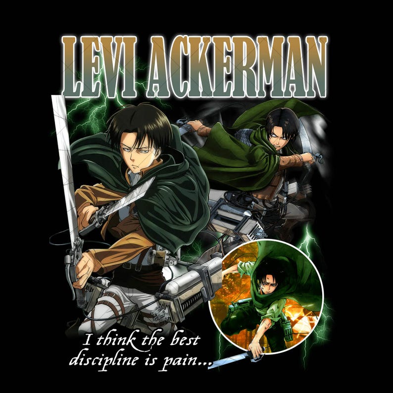 Levi Ackerman, AOT Ackerman PNG File for Download - Etsy