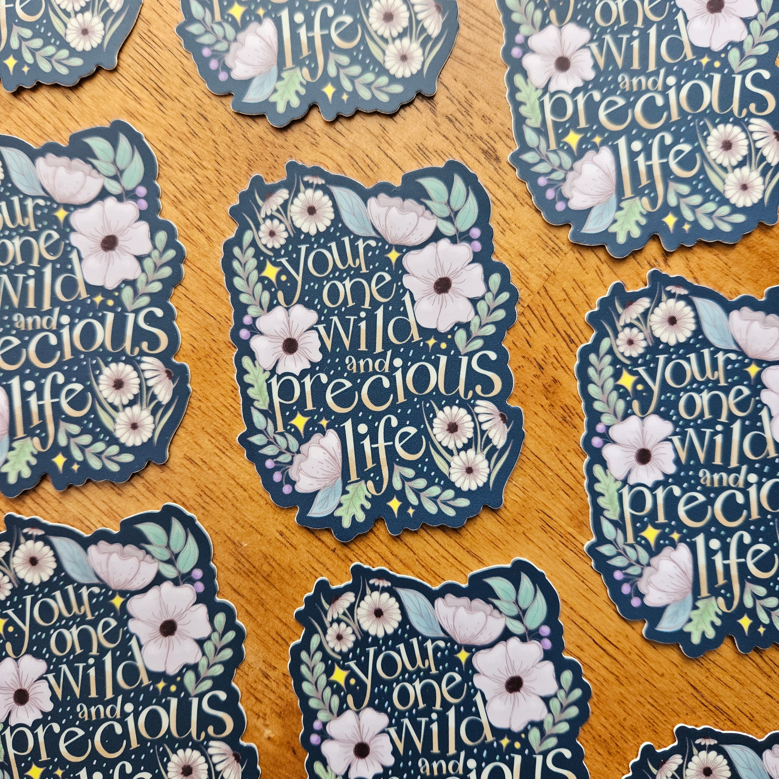 Literary Inspiration Sticker, Gift for Poetry Lover, Motivation Sticker ...