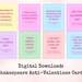 Funny Shakespeare Anti-valentines Printable Cards, Humorous Library ...