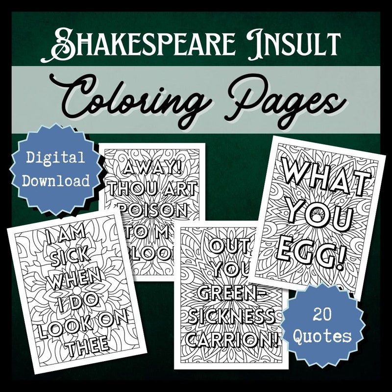 Shakespeare Quote - Etsy