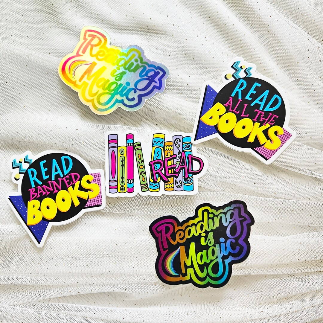 90s Nostalgia Reader Sticker Pack, 80s Retro Stickers, 80s Kid, 90s Kid ...
