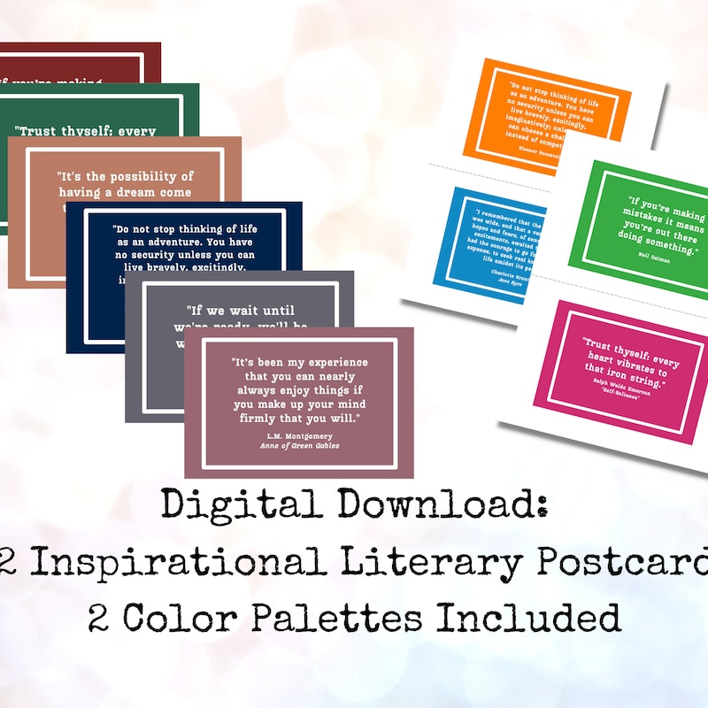Printable Postcard - Etsy