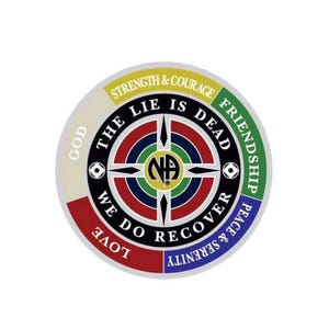 Custom NA Clean Time Medallion - Etsy