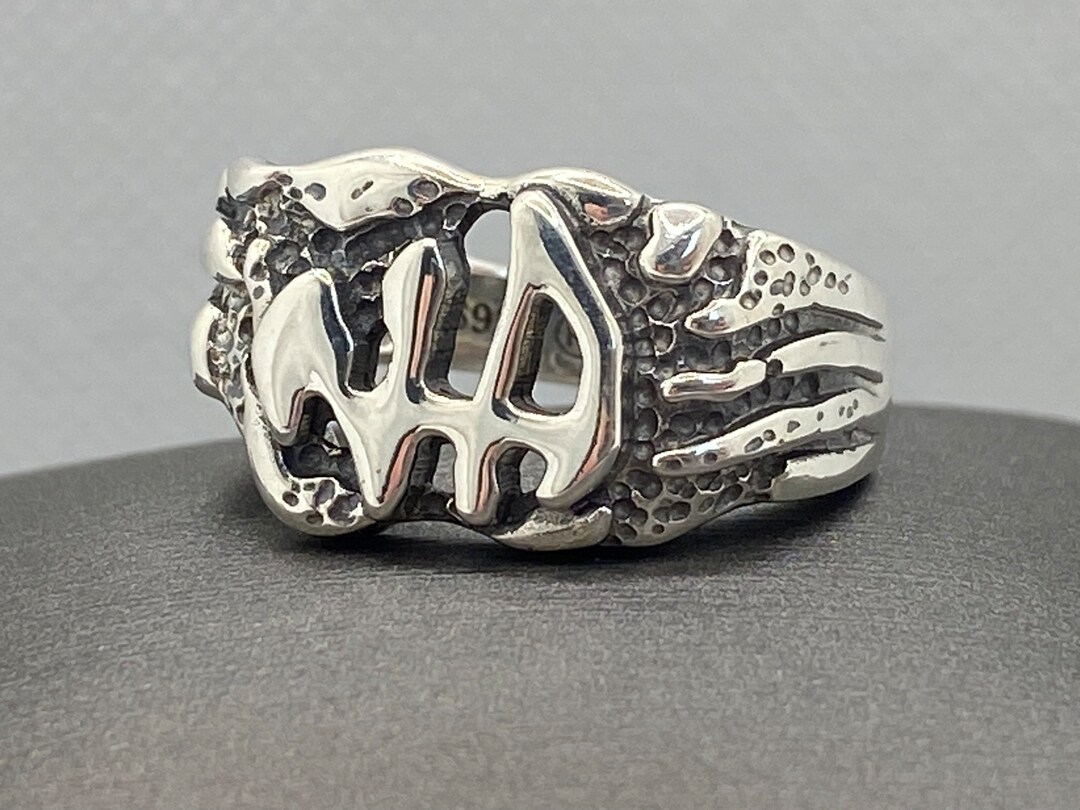 NA Logo Flat Face Nugget Ring (NAR-35) - Etsy