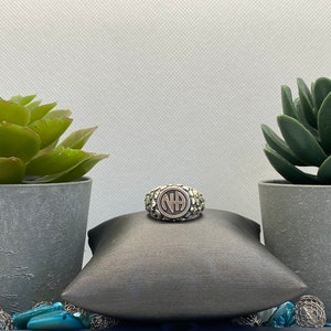 NA Signet Nugget Ring With NA Logo Symbol (NAR-32) - Etsy