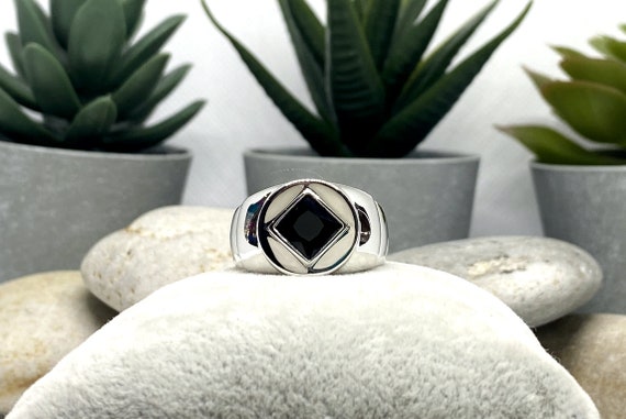 Large NA Service Symbol Ring NAR-27 | Etsy