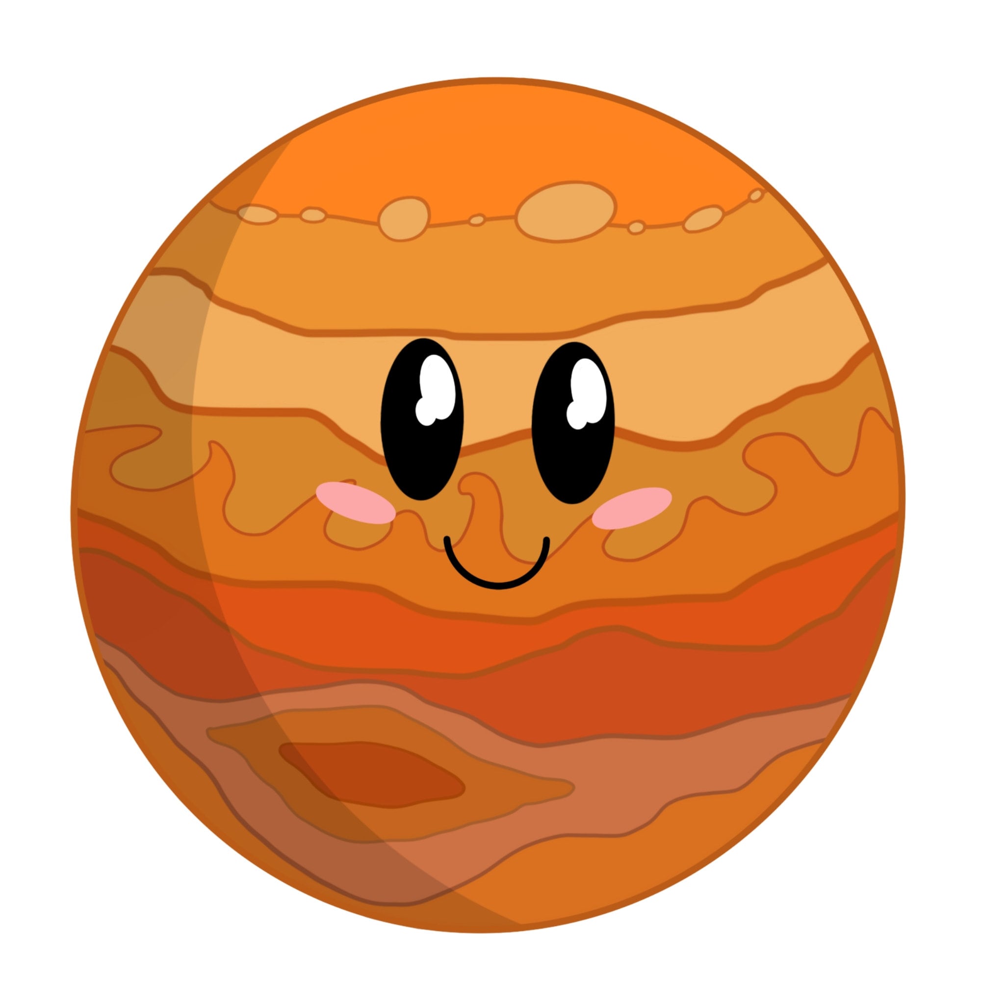 Solar System Clipart Commercial Use Planets Clip Art Cute Etsy